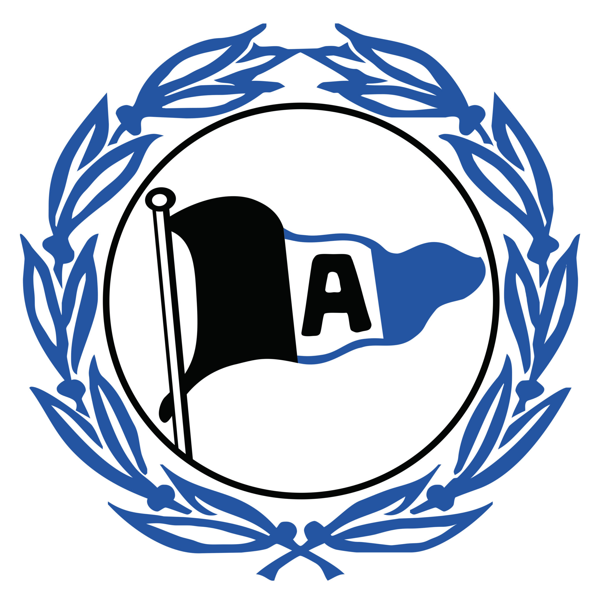 Sticker football logo Arminia Bielefeld | Fou De Foot - stickers foot